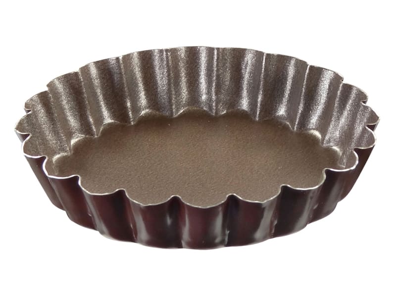 Stampo per tartelette, scanalato con base fissa - Ø 6 cm - Gobel - Meilleur du Chef