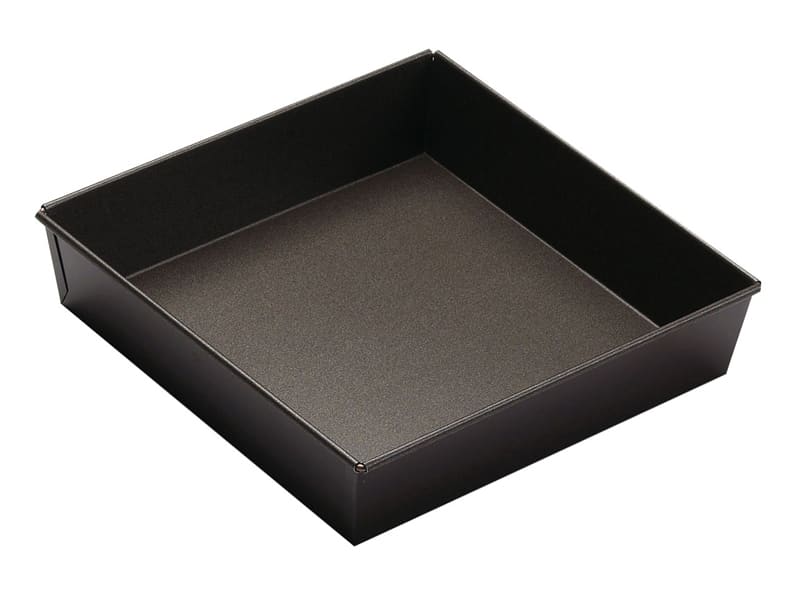 Tortiera quadrata - Base fissa - 22 x 22 cm - Gobel - Meilleur du Chef