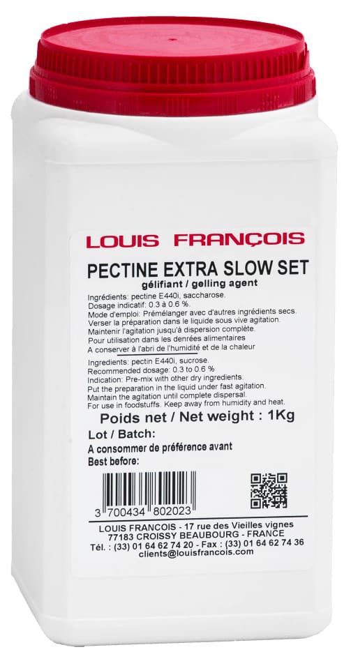 Pectina Extra Slow Set - speciale confettura - 1 kg - Louis François ...