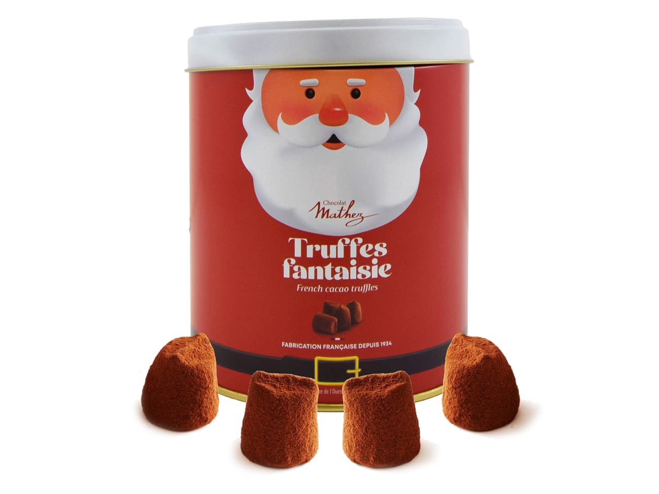 Tartufi al cioccolato di Natale - Crêpe dentelle - 250 g - Chocolat ...