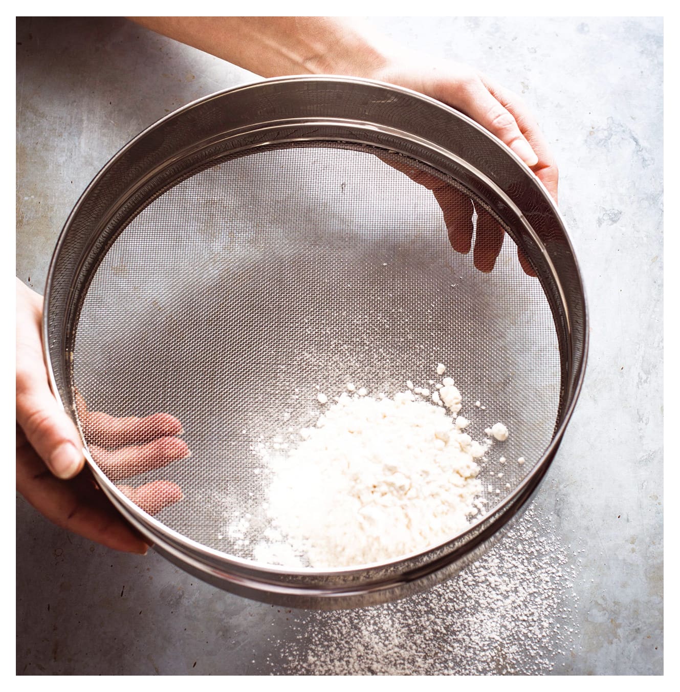 Setaccio in acciaio inox - Ø 40 cm - Maglia 1 mm - Weis - Meilleur du Chef