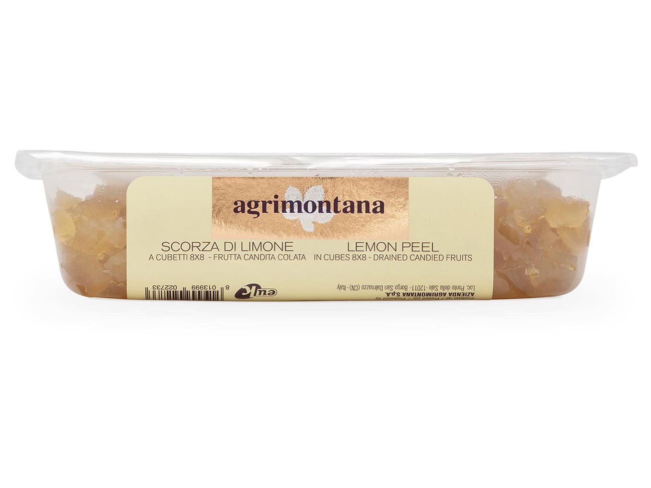 Candied Lemon Cubes - 200g - Agrimontana - Meilleur du Chef
