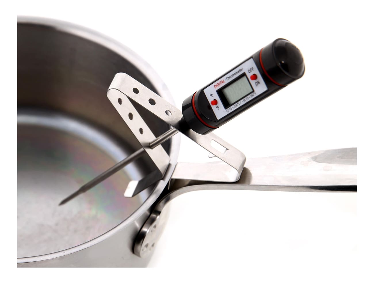 Universal Thermometer Holder Clip - Alla France - Meilleur du Chef