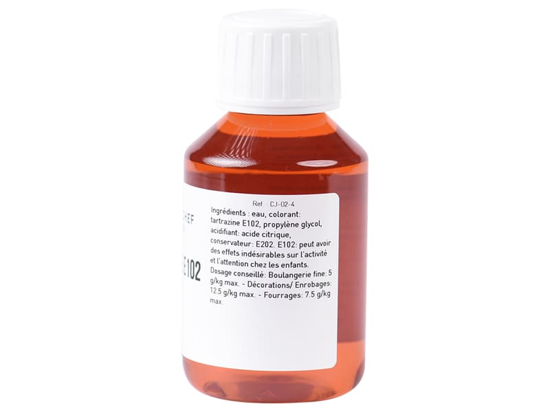 Liquid Food Colouring - Lemon Yellow E102 - 58ml - Meilleur du Chef ...