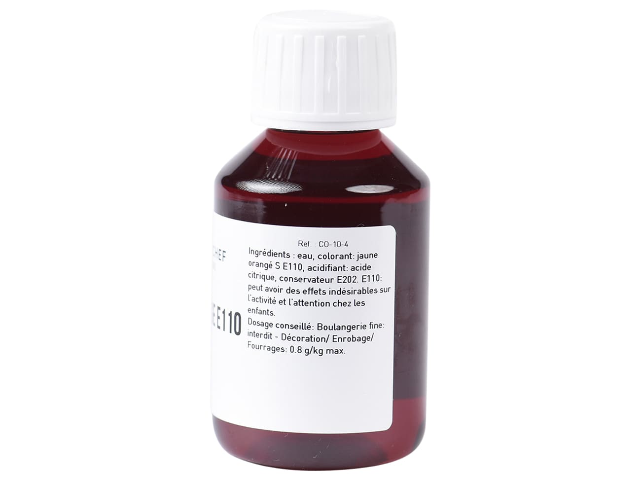 Orange Food Colouring E110 - Water soluble - 115ml - Meilleur du Chef ...