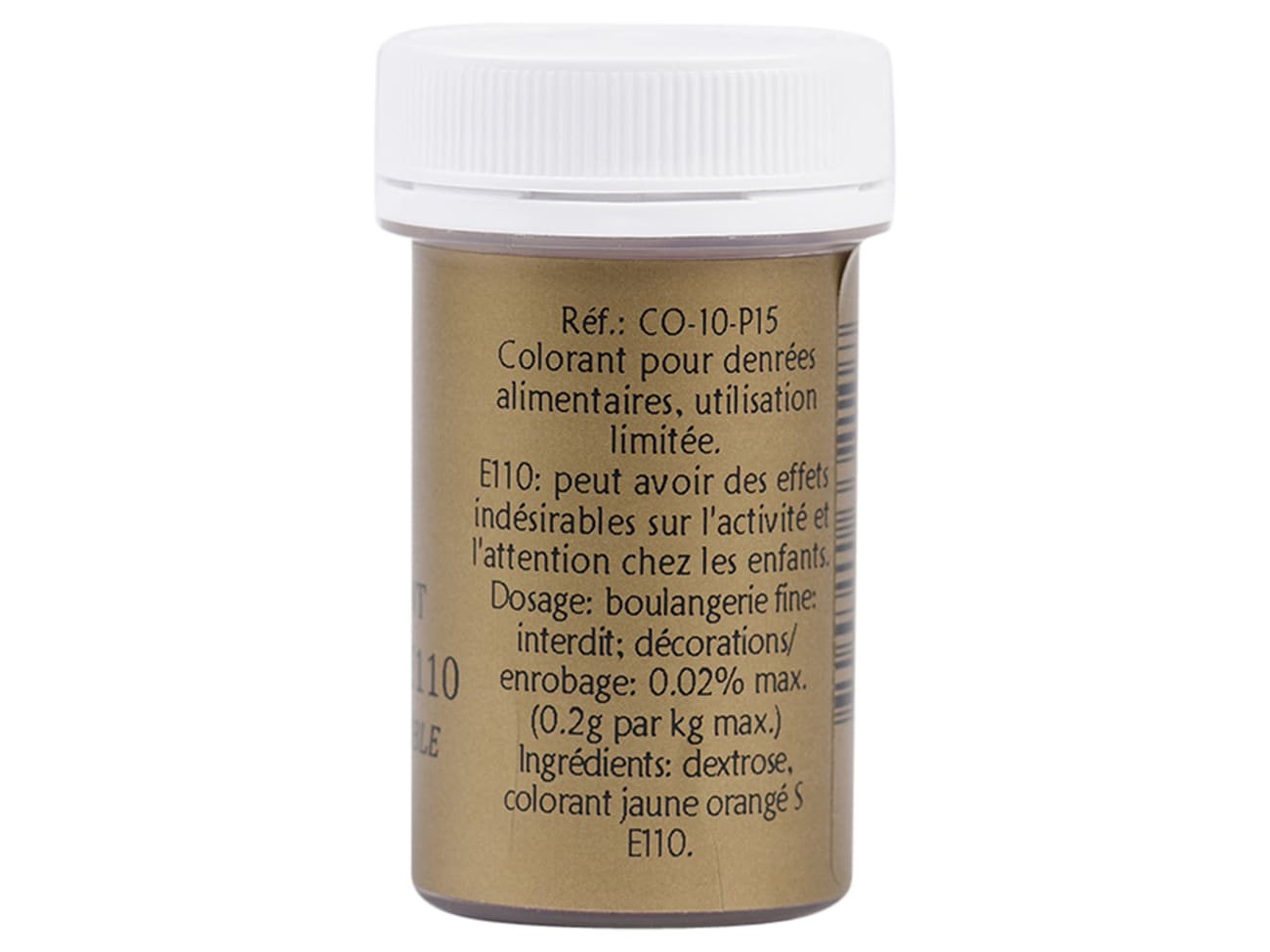 Orange Food Colouring - Water soluble - 10g - Selectarôme - Meilleur du ...