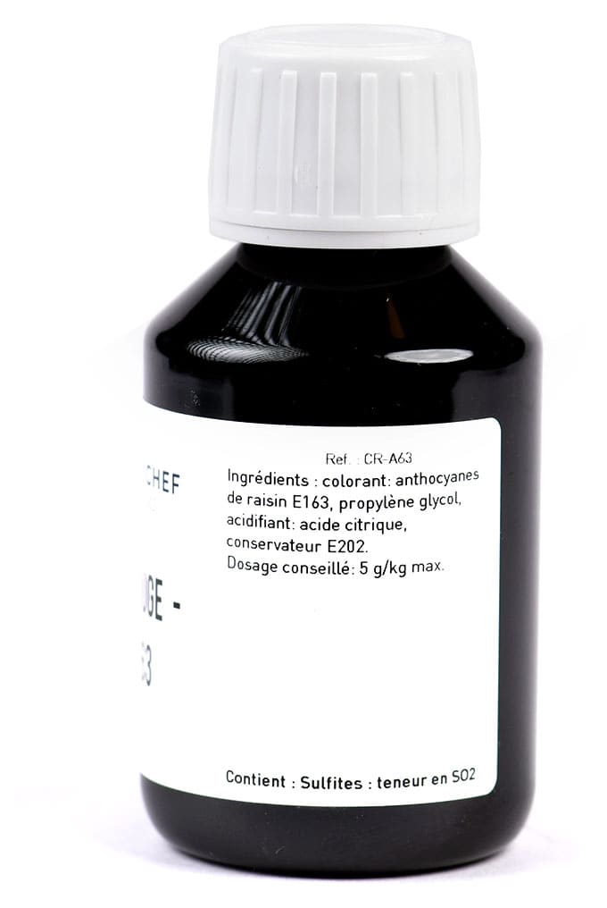 Purple Red Food Colouring E163 - Water soluble - 115ml - Meilleur du ...