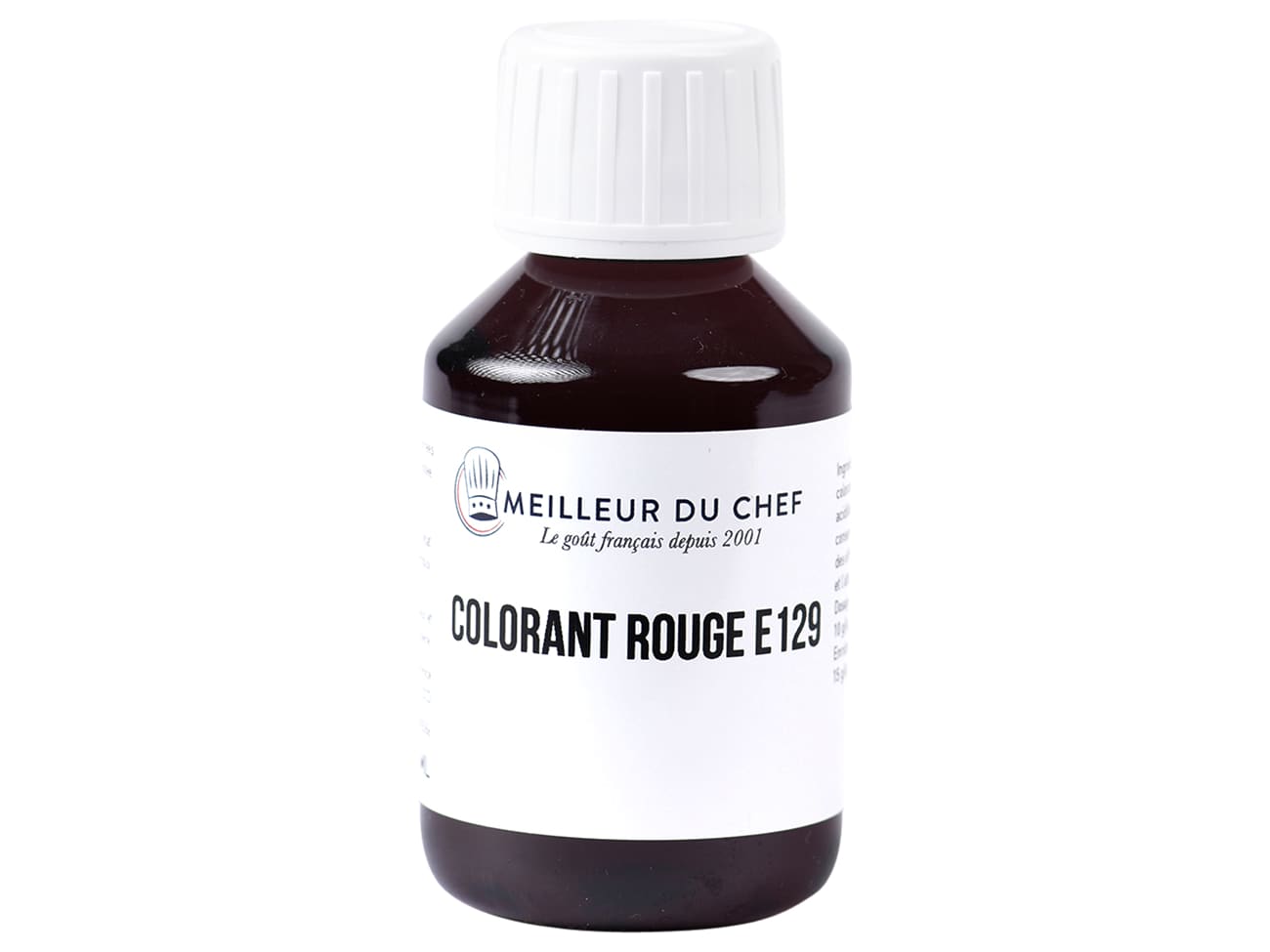 Red Food Colouring E129 - Water soluble - 1litre - Meilleur du Chef ...
