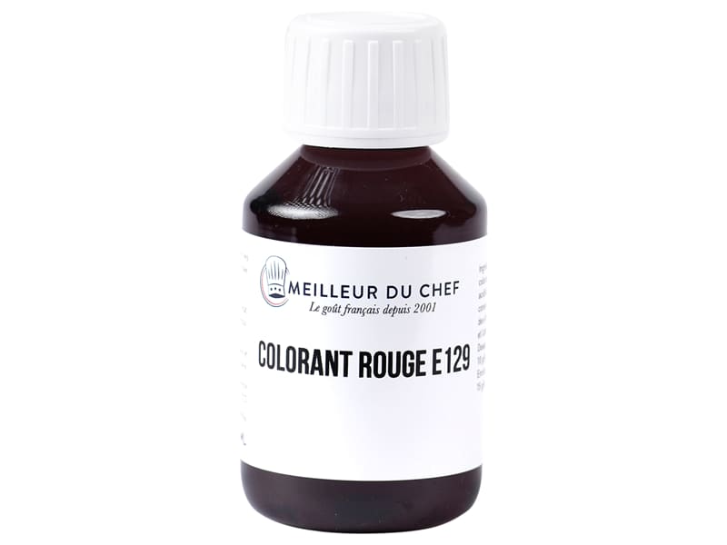 Red Food Colouring E129 - Water soluble - 1litre - Meilleur du Chef ...
