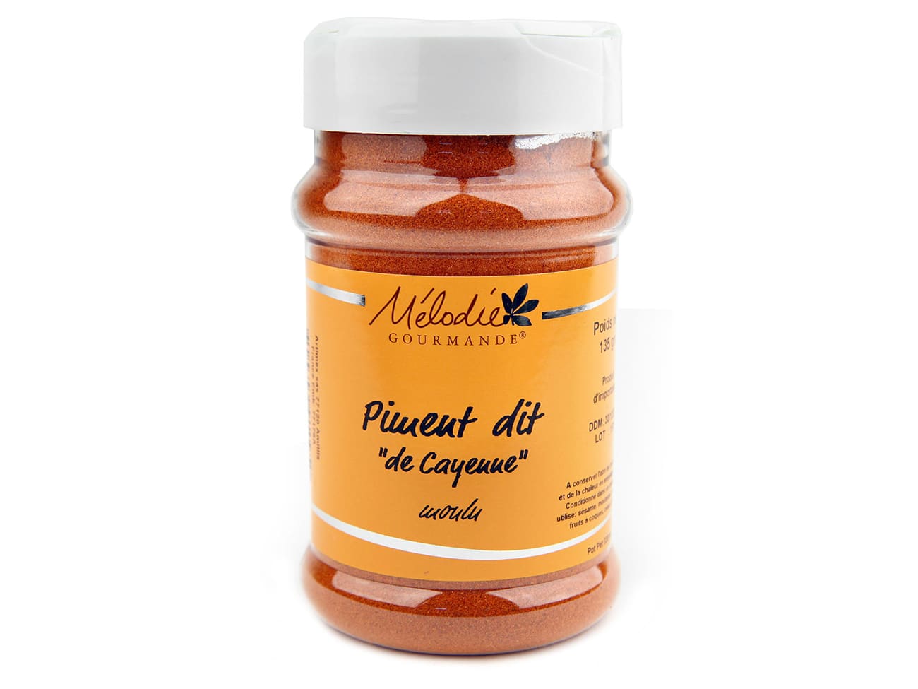 Cayenne Pepper Powder - 120g - Mélodie Gourmande - Meilleur du Chef