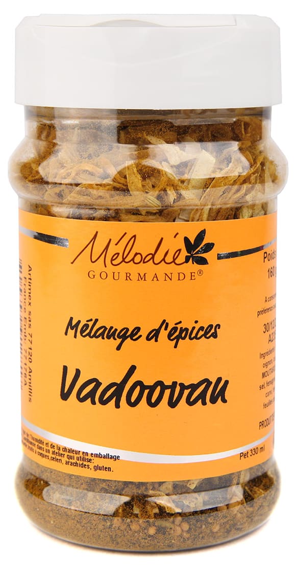 Vadouvan French Masala Curry 160g - Mélodie Gourmande - Meilleur du Chef