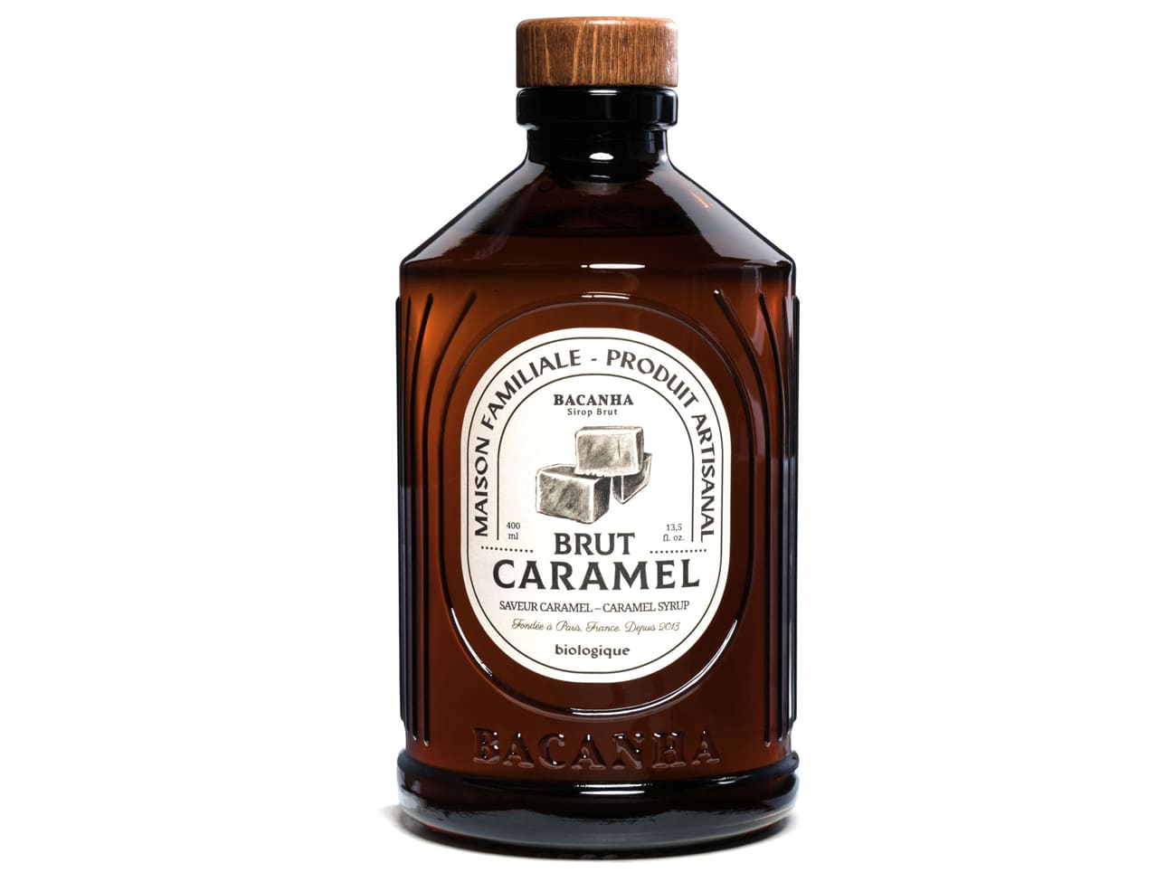 Organic Caramel Syrup - 40cl - Bacanha - Meilleur du Chef