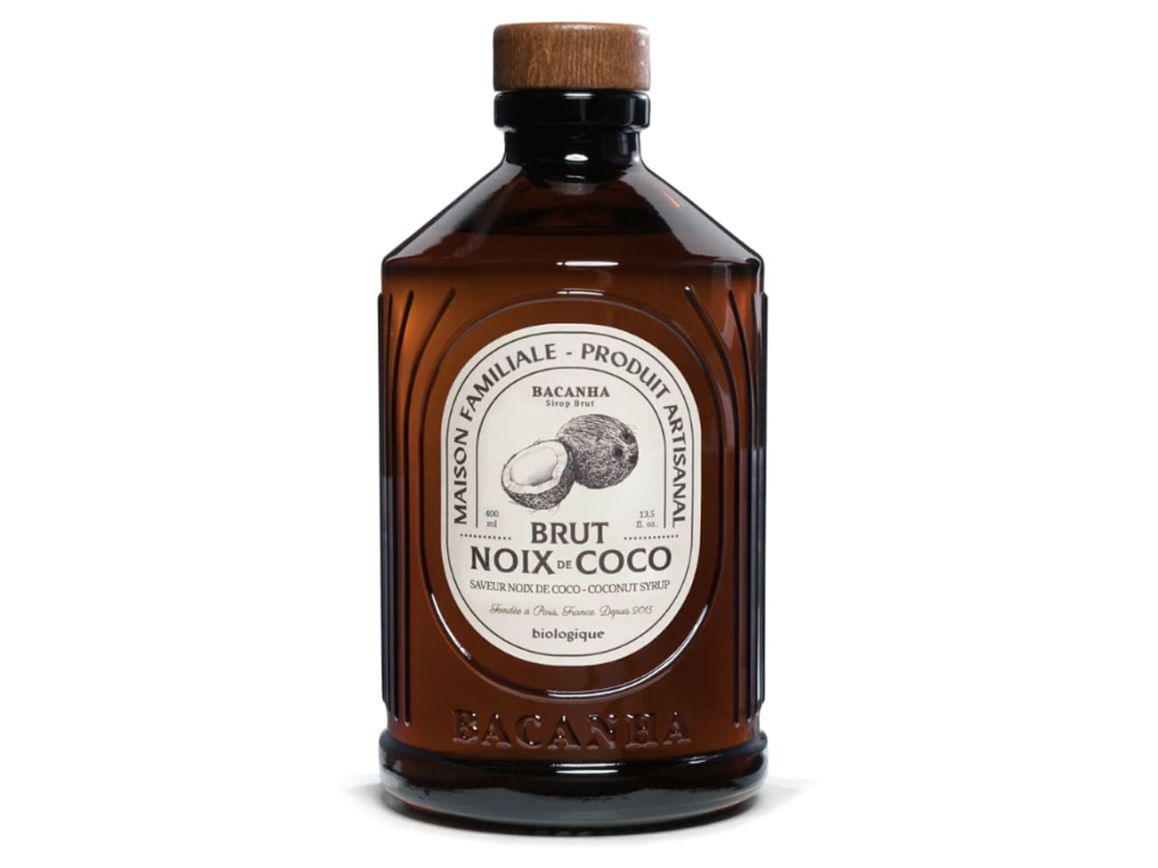 Organic Coconut Syrup - 40cl - Bacanha - Meilleur du Chef