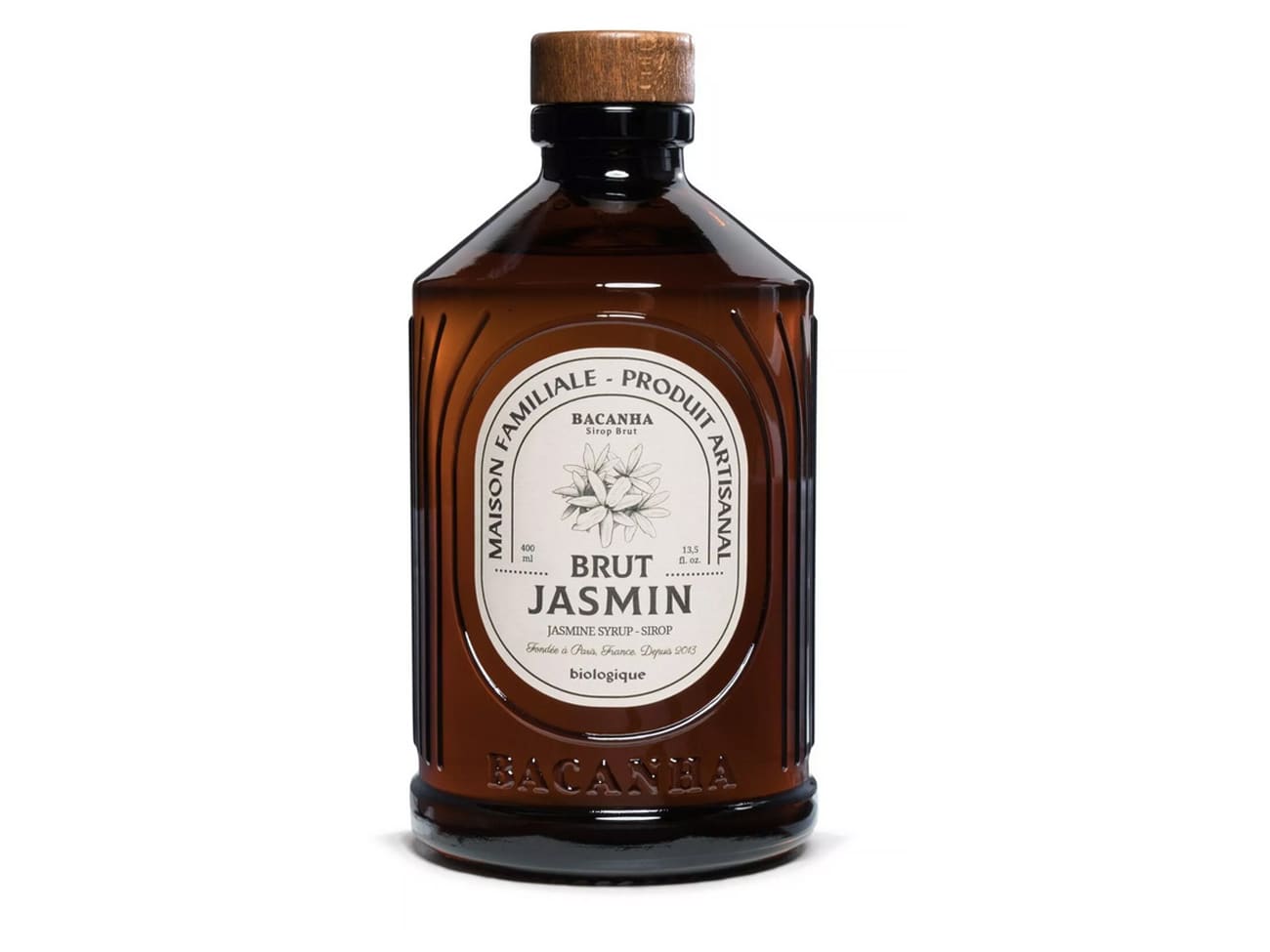 Organic Jasmine Syrup - 40cl - Bacanha - Meilleur du Chef