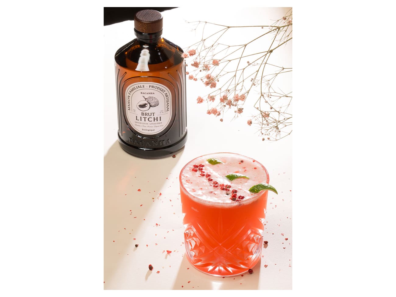 Organic Lychee Syrup - 40cl - Bacanha - Meilleur du Chef