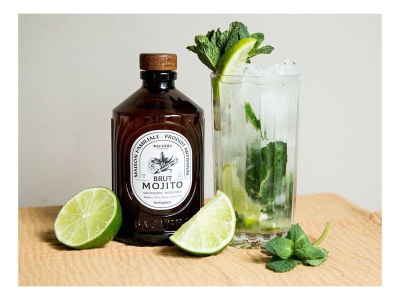 Organic Mojito Syrup - 40cl - Bacanha - Meilleur du Chef