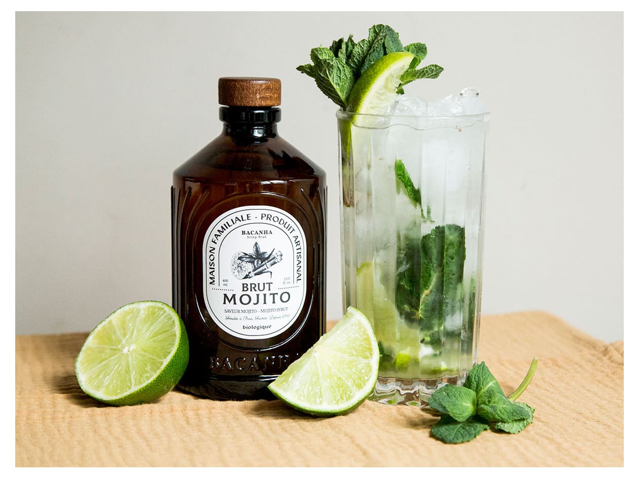 Organic Mojito Syrup - 40cl - Bacanha - Meilleur du Chef