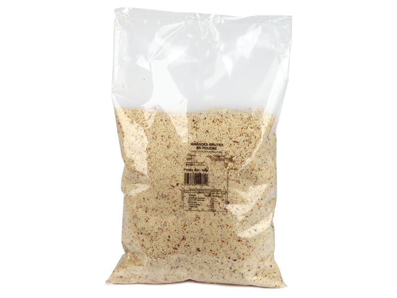 Raw Almond Powder - Ground almonds with skin - 1 kg - Meilleur du Chef