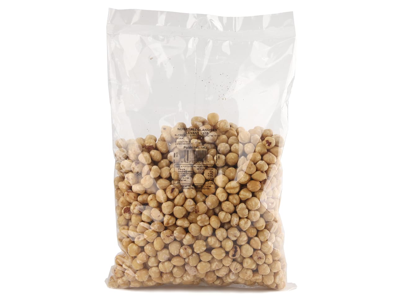 Whole Blanched Hazelnuts - 1kg - Meilleur du Chef