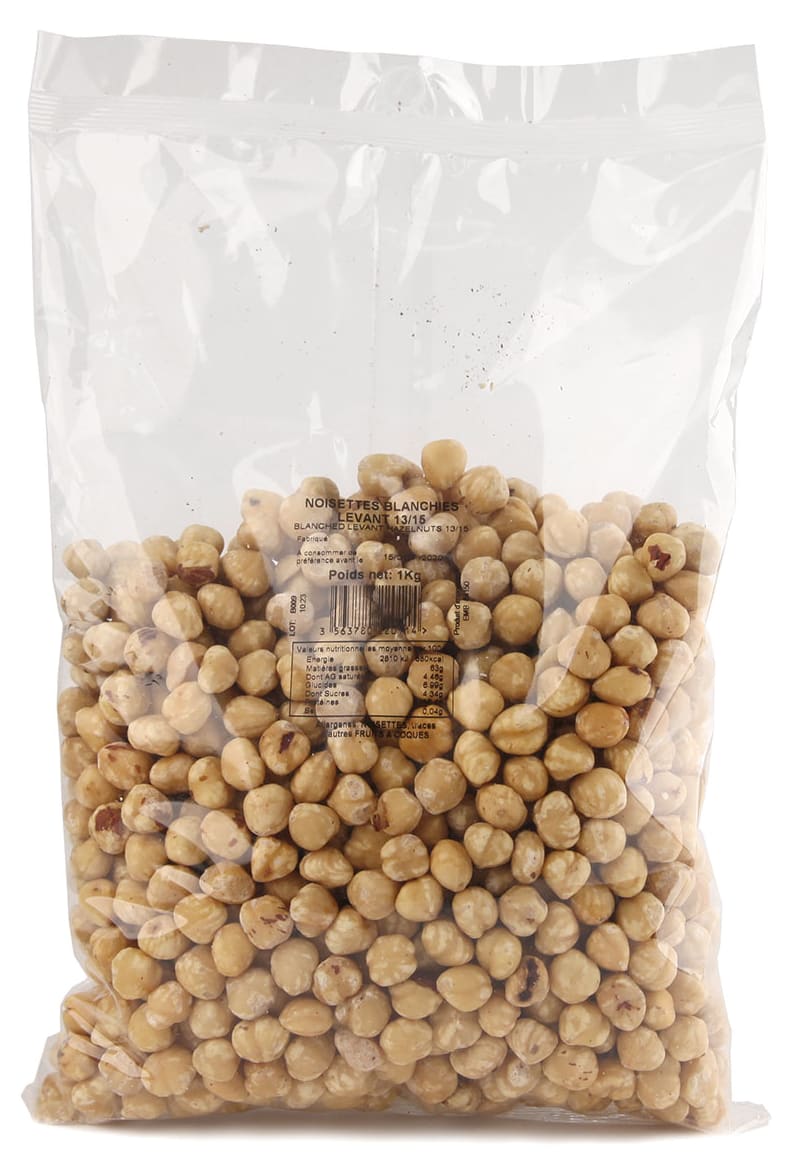 Whole Blanched Hazelnuts - 1kg - Meilleur du Chef