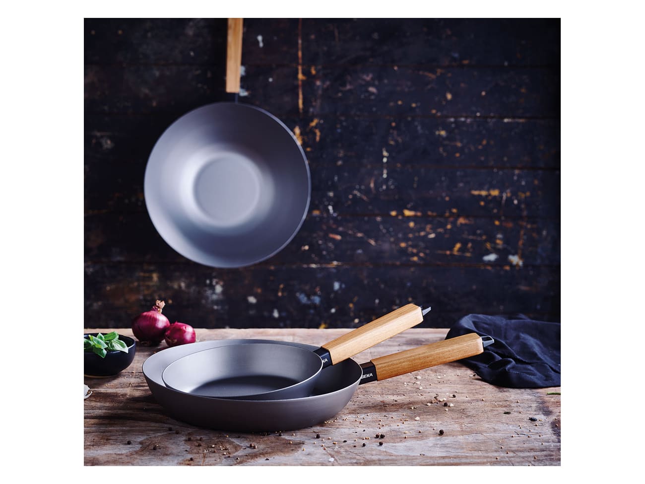 Beka Nomad Frying Pan - Carbon Steel - Ø 24cm - Beka - Meilleur du Chef