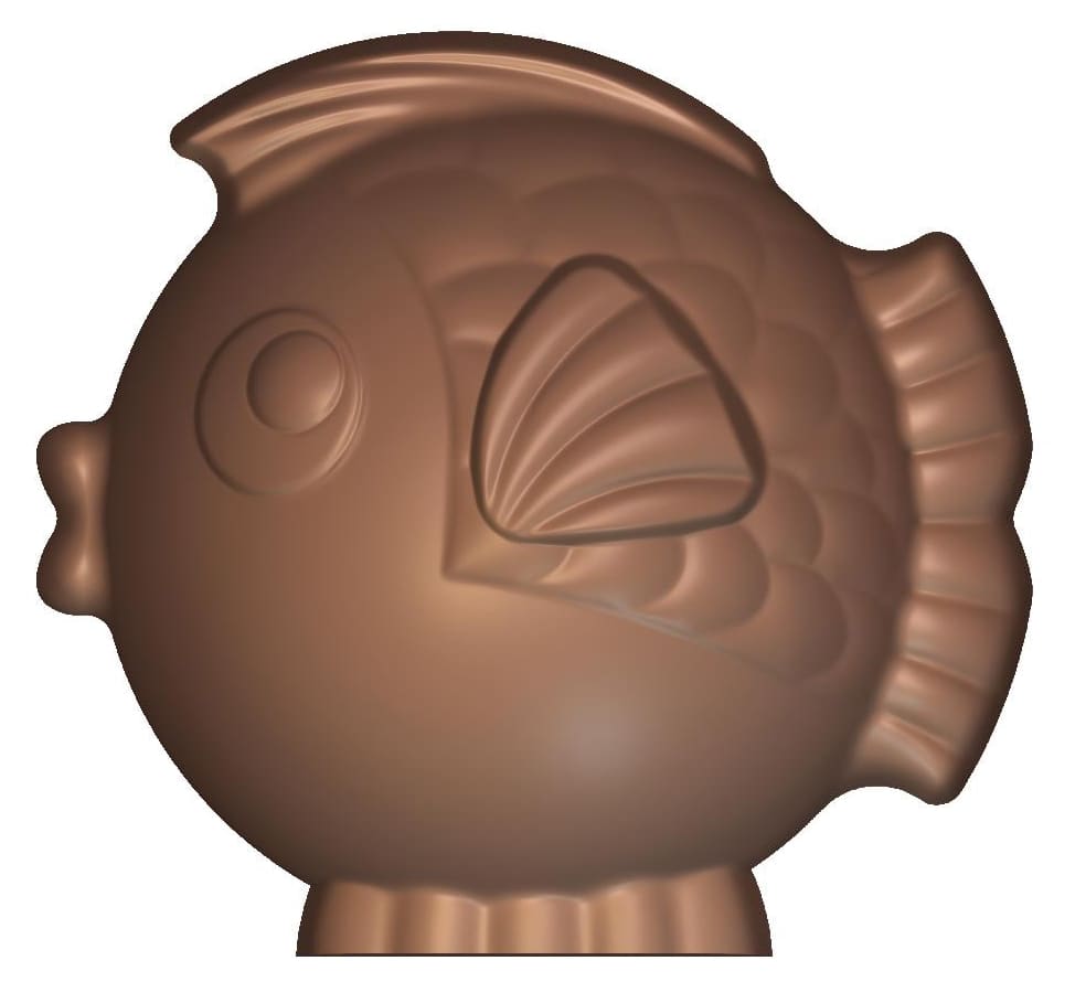Chocolate Mould - Puffer fish - Meilleur du Chef