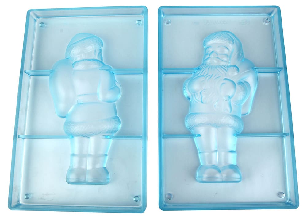 Chocolate Mould - Santa Claus - standing up with sack - ht 20,5cm ...