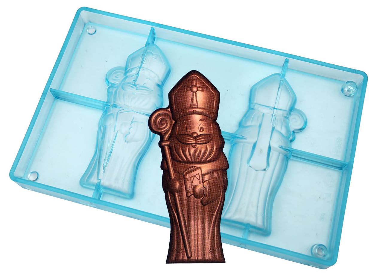 Chocolate Mould - Saint Nicholas 14cm - Meilleur du Chef