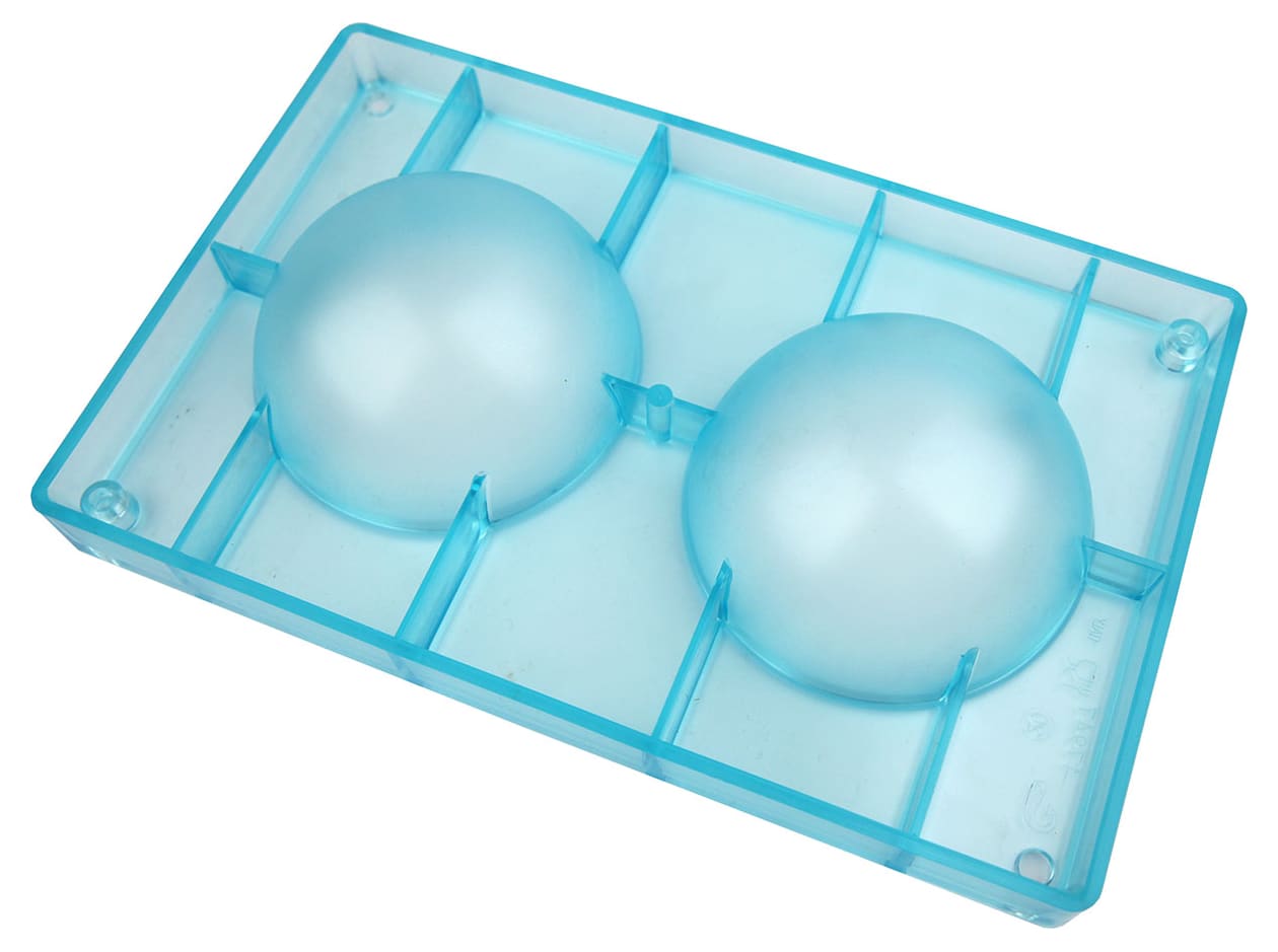 Chocolate Mould - 2 half spheres - Ø 10cm - Meilleur du Chef