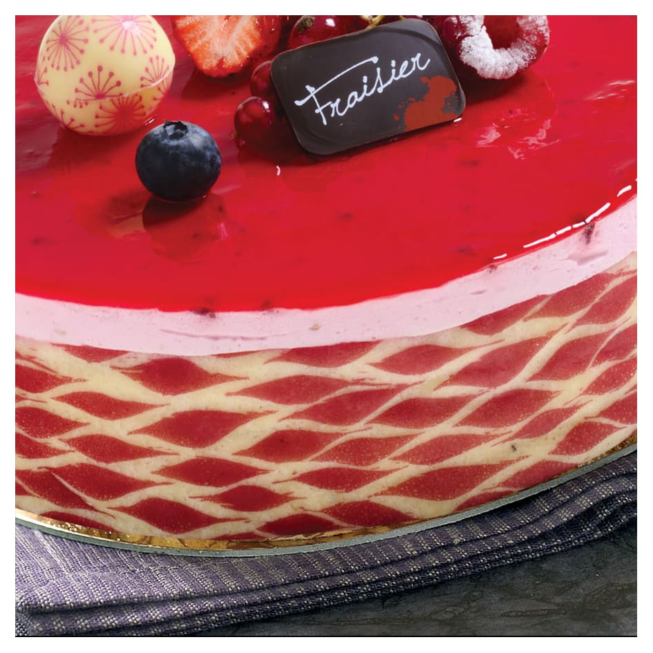 Biscuit transfer sheet - flames - Pack of 10 sheets - Décors et ...