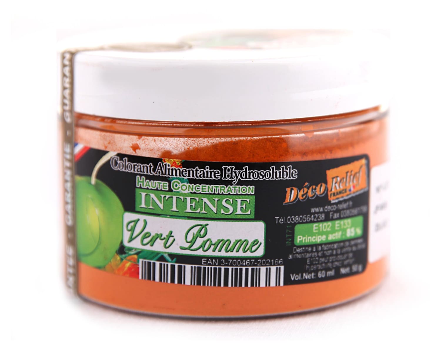 Food Colouring Powder - Apple Green - 50g - Déco Relief - Meilleur du Chef