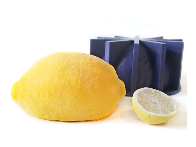 XL Lemon Silicone Mould - 16 x 11,5cm - Déco Relief - Meilleur du Chef