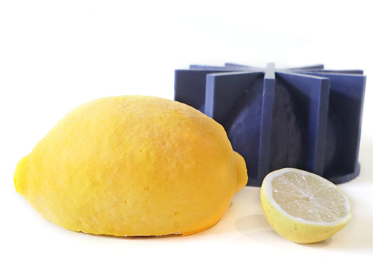 XL Lemon Silicone Mould - 16 x 11,5cm - Déco Relief - Meilleur du Chef