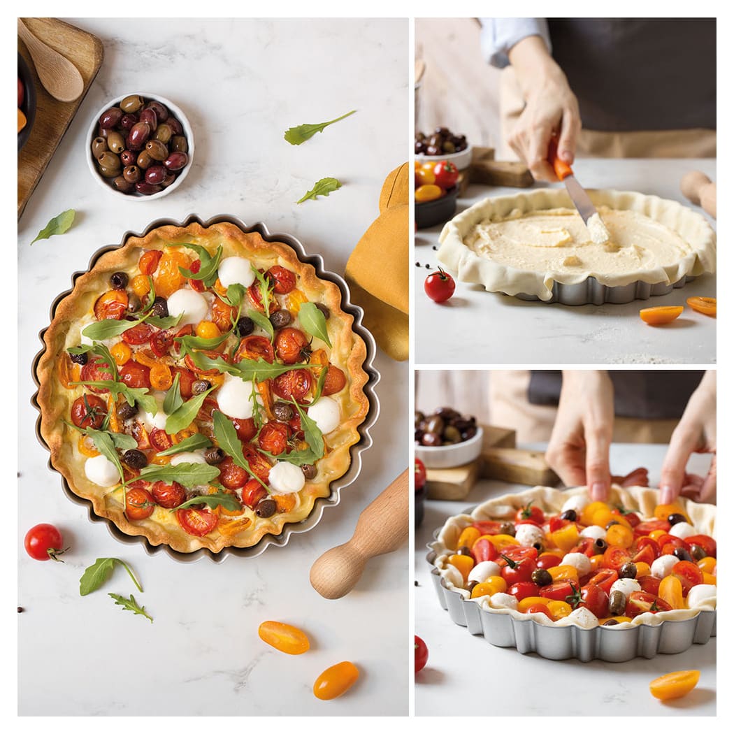 Round Tart Tin - Loose bottom - Ø 30cm - Decora - Meilleur du Chef