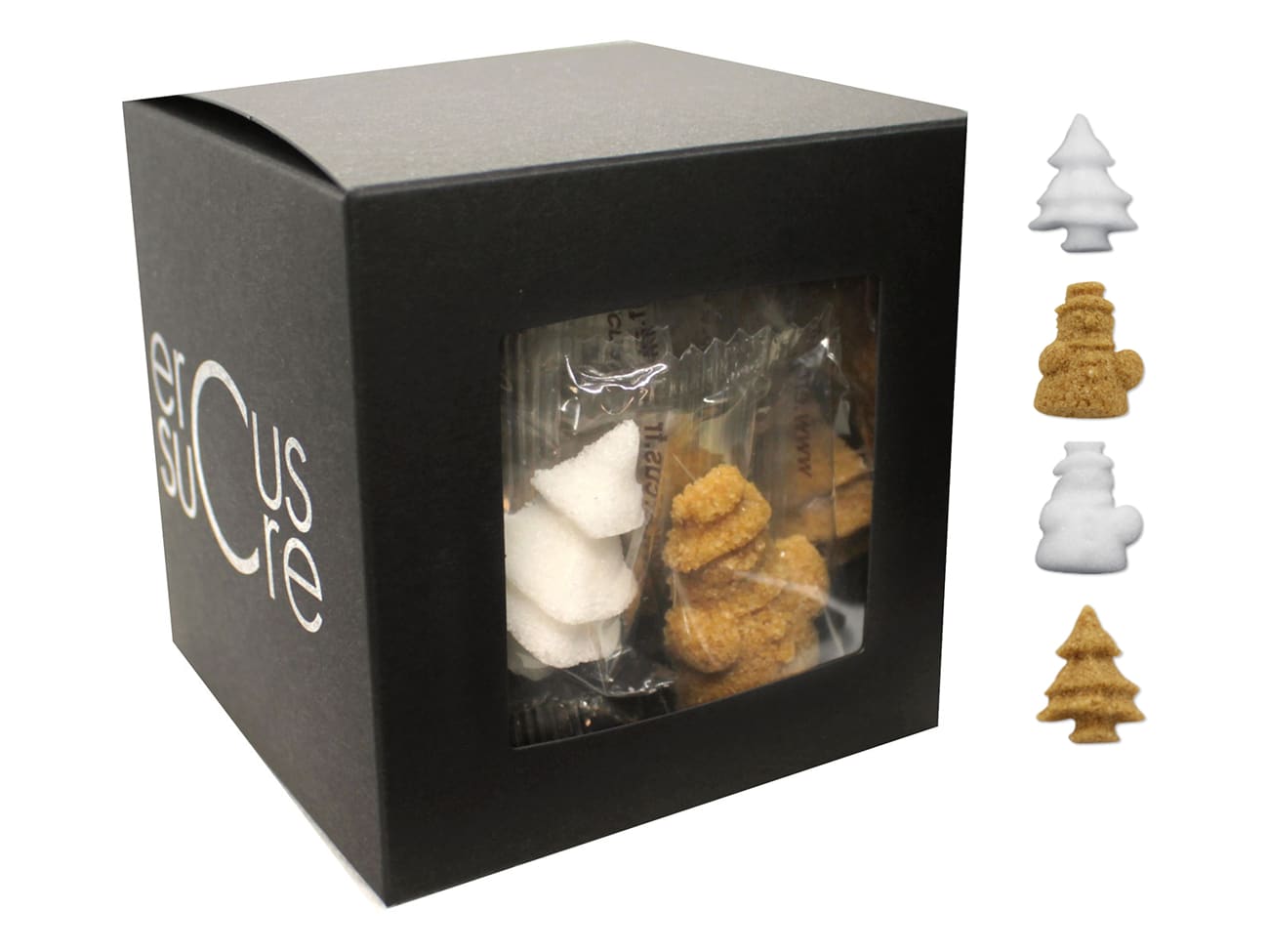 Sugar Box - 26 snowmen & Christmas trees - Ercus Sucre - Meilleur du Chef