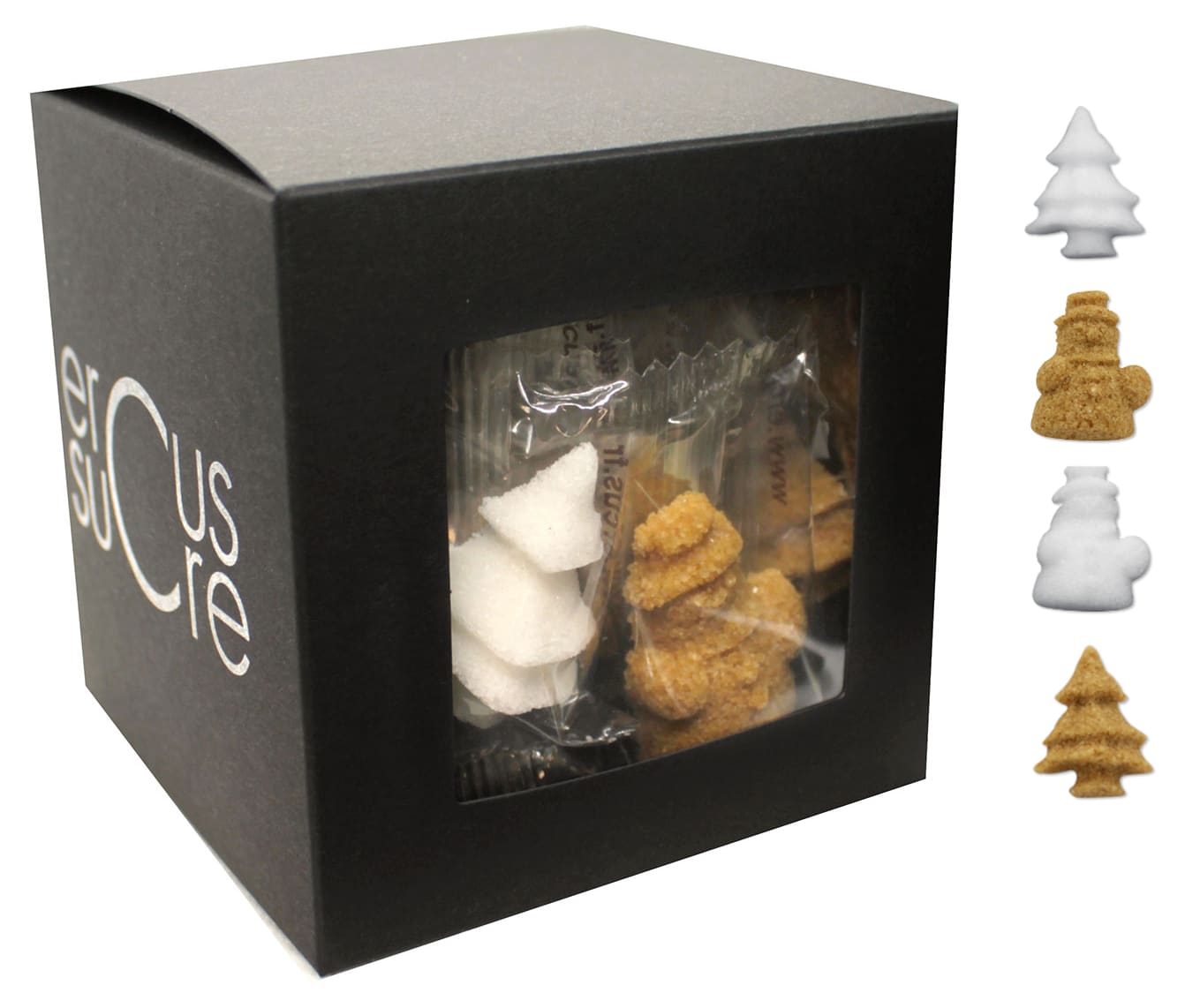 Sugar Box - 26 snowmen & Christmas trees - Ercus Sucre - Meilleur du Chef