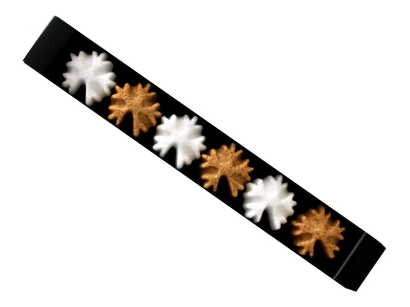 Sugar Box - 6 mini snowflakes - Ercus Sucre - Meilleur du Chef
