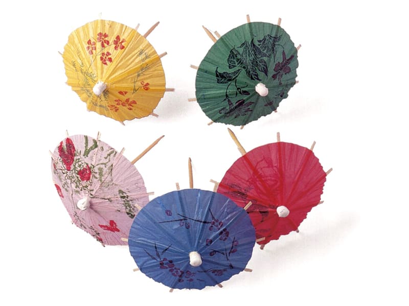 Parasol Decorative Wooden Picks - Matfer - Meilleur du Chef