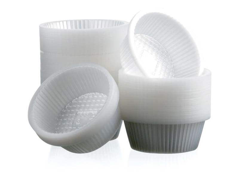 Round plastic case - Set of 1000 - Ø 8.3 x Ht 3.1 cm - Meilleur du Chef