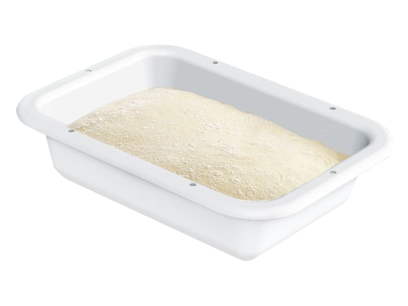 Half-Size Dividing Dough Container 7L - 40 x 30 x H 10.5cm - Gilac ...