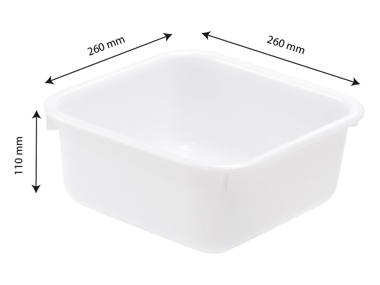 4.5L Square Container - 26 x 26 x 11cm - Gilac - Meilleur du Chef
