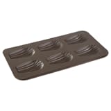 Madeleine Mould - 6 cavities - 39,5 x 22,5cm - Gobel - Meilleur du Chef