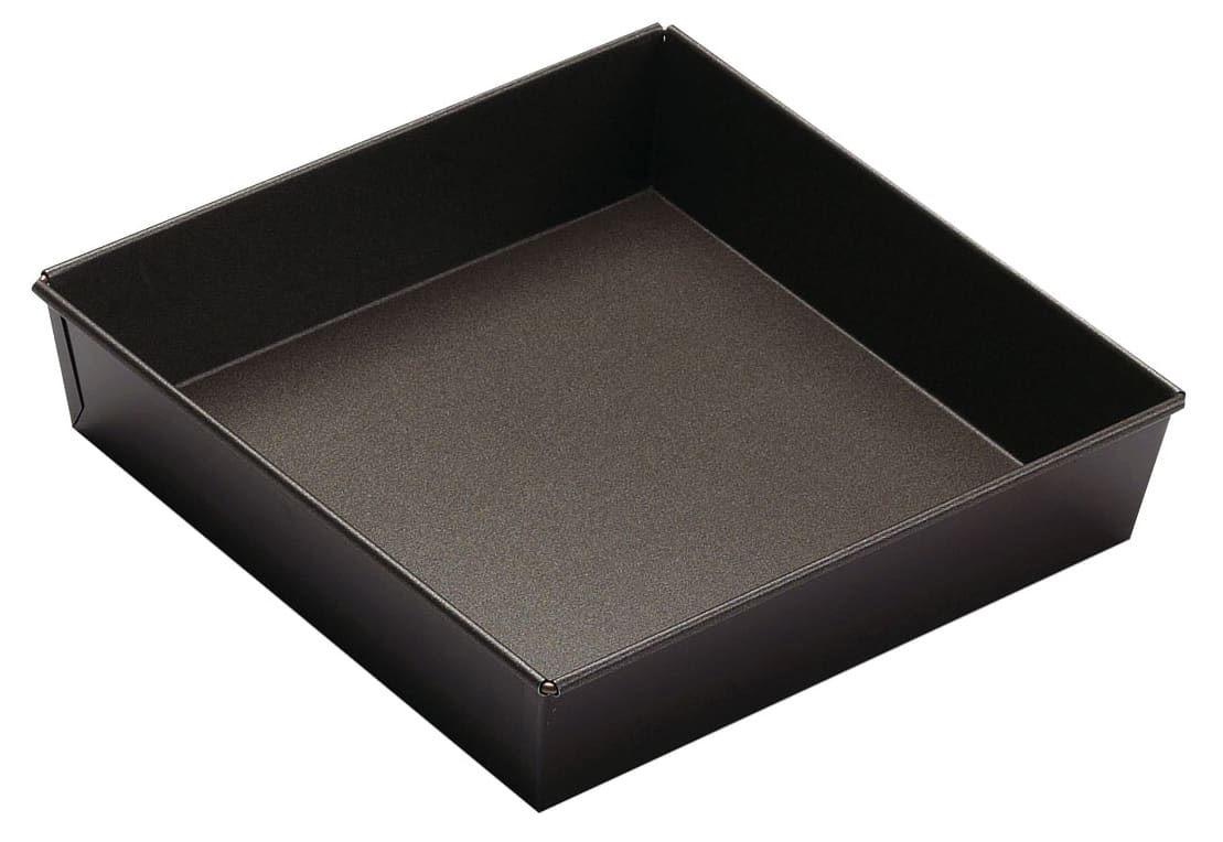 Square Cake Tin - Fixed base - 24 x 24cm - Gobel - Meilleur du Chef
