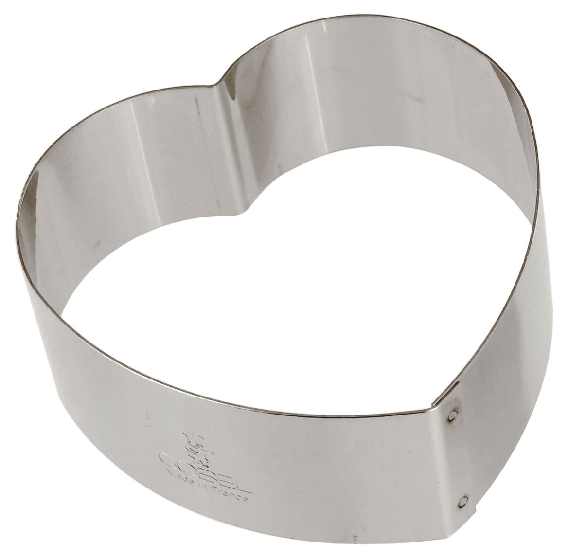 Heart-shaped Ring - Stainless Steel - 8.5cm x ht 3cm - Gobel - Meilleur ...