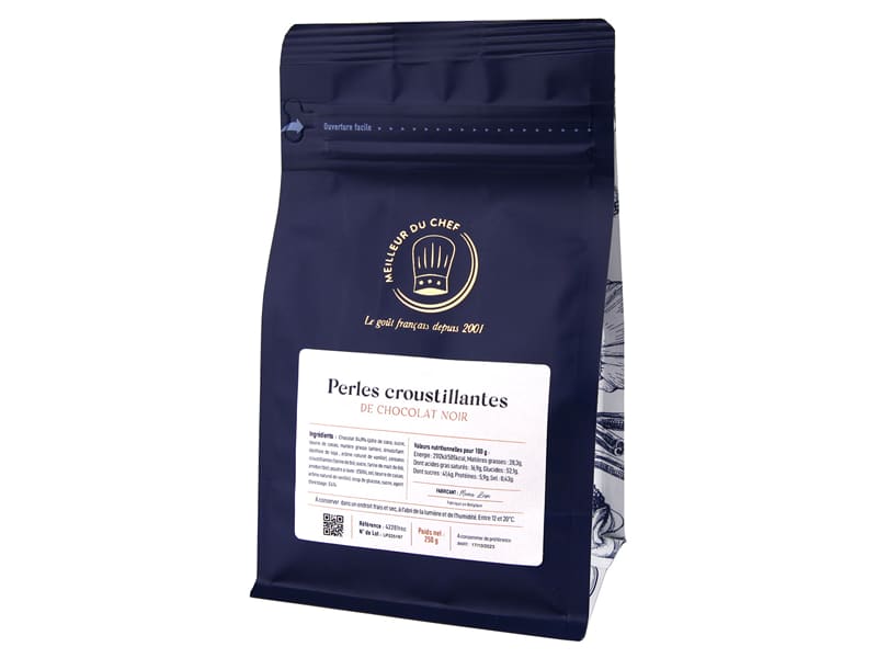 Dark Chocolate Crispy Pearls - 250g - Mona Lisa - Meilleur du Chef