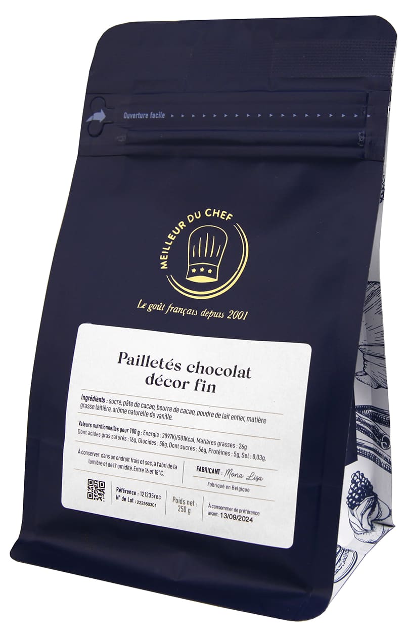 Fine Chocolate Flakes - 250g - Mona Lisa - Meilleur du Chef