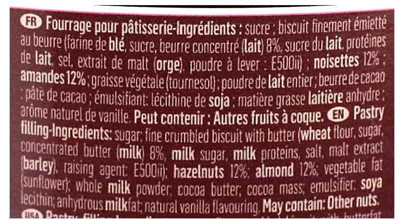 Pralin Feuilletine Praline Paste with Flakes - 1kg - Cacao Barry ...