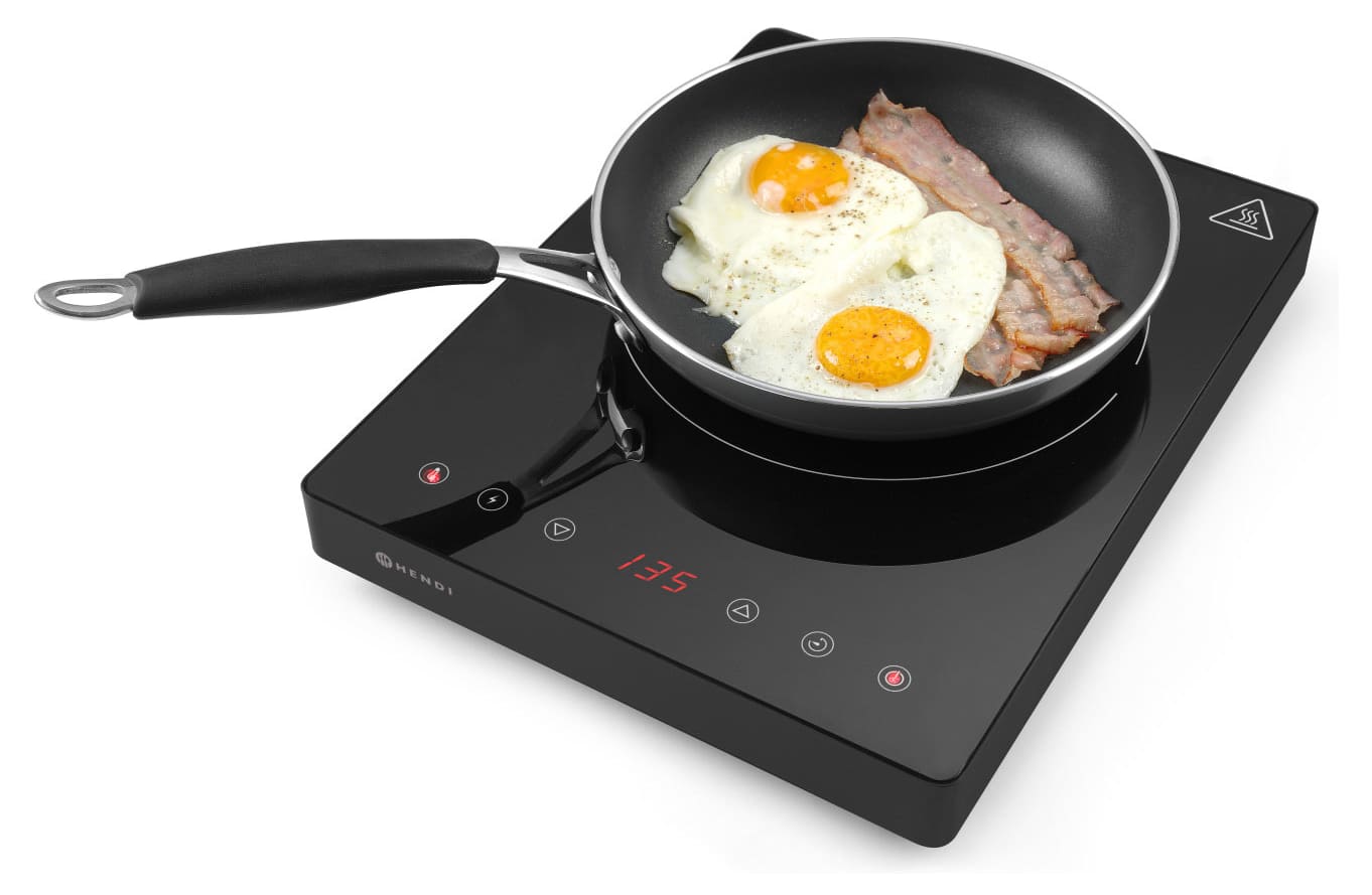 Induction hob 2000 W - Black Line - Hendi - Meilleur du Chef