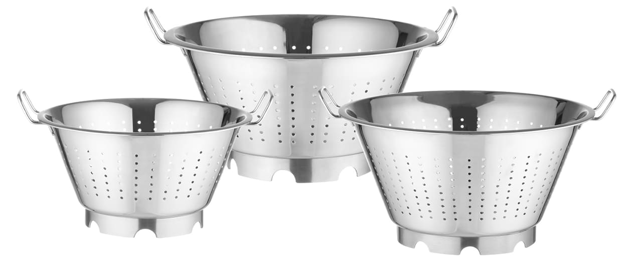 Large Stainless Steel Colander - Ø 36cm - Hendi - Meilleur du Chef