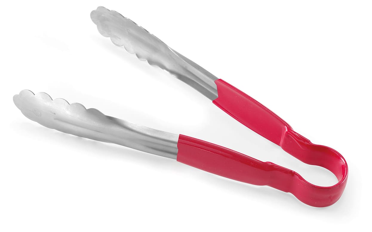 Multi-Purpose Tongs - Red handle - Hendi - Meilleur du Chef